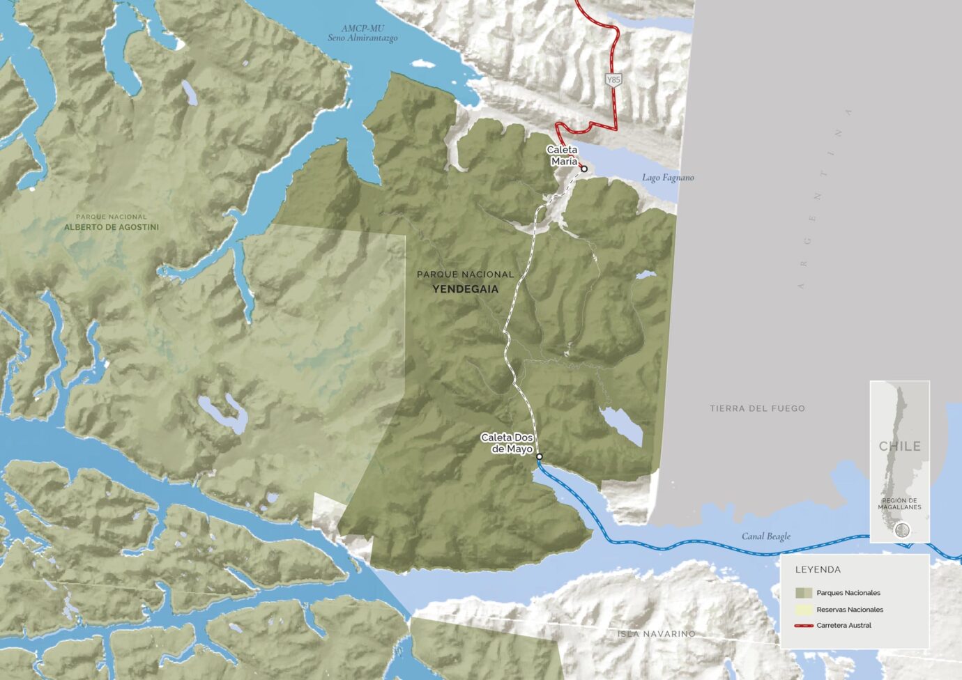 Parque Nacional Yendegaia - Fundación Rewilding Chile